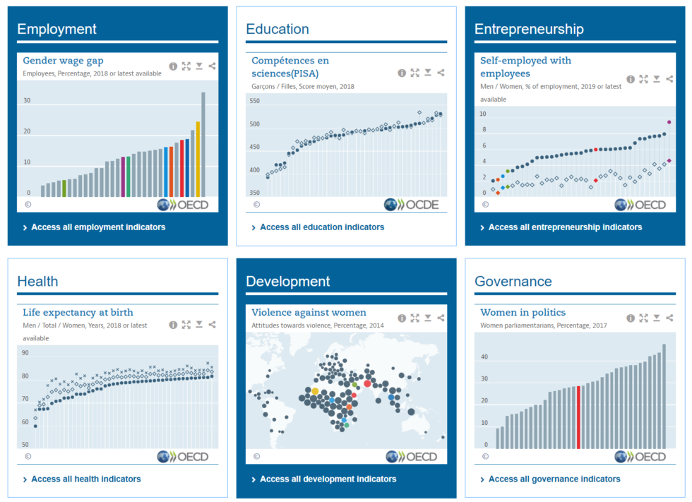 The OECD Gender Data Portal - Data4good